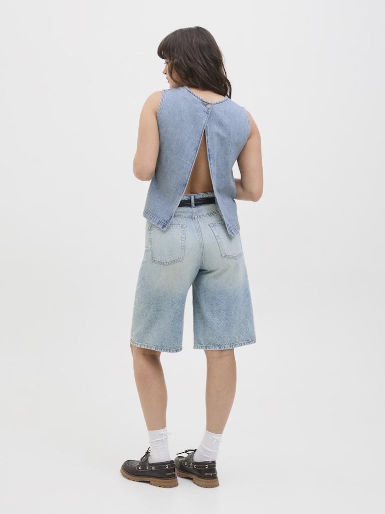 JXDORA NARA DENIM TOP DNM | Blusen & Tuniken | Bekleidung | Damen ...