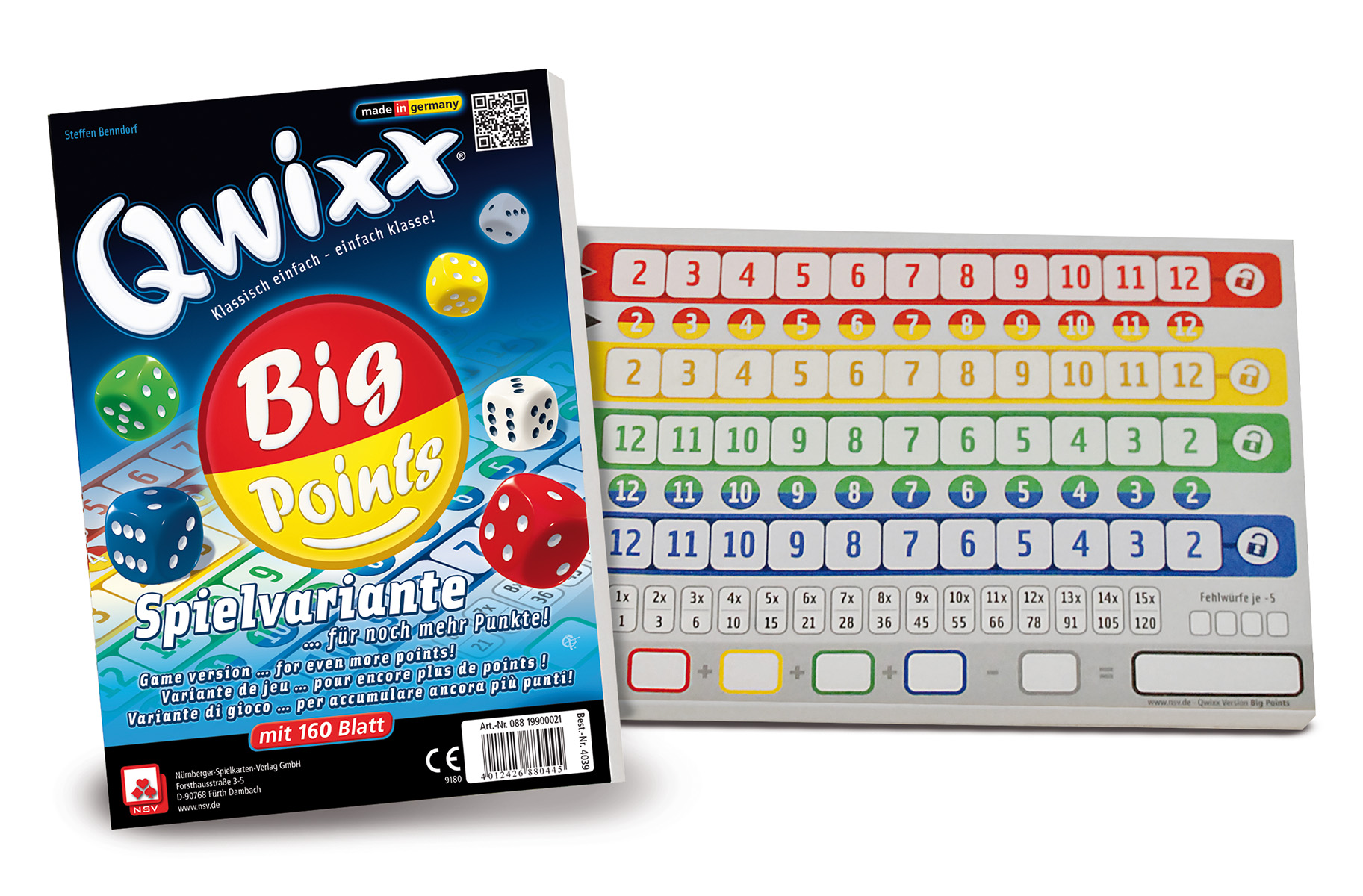 Qwixx Big Points Blöcke | Gesellschaftsspiele | Spielwaren | Kinder | Stackmann Onlineshop